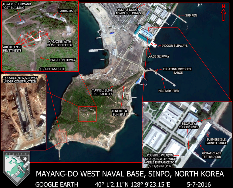 North Korea’s Most Important Submarine Base – The Diplomat