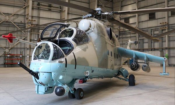 Mi-25 gunship – The Diplomat