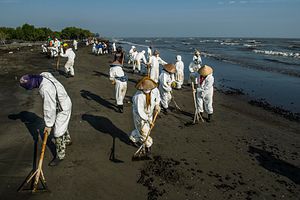 Oil Spilling Into the Java Sea – The Diplomat